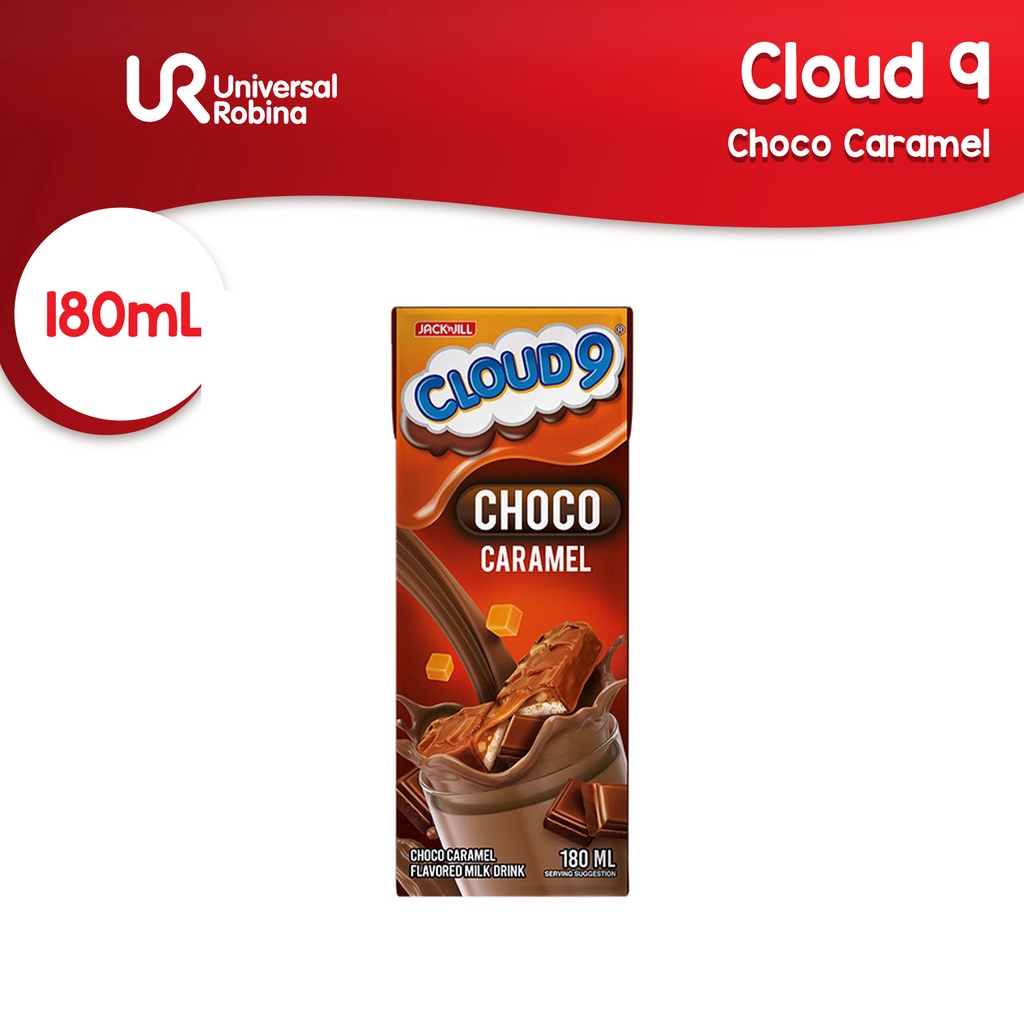 Cloud 9 Choco Caramel Milk Drink 180ml Shopee Philippines