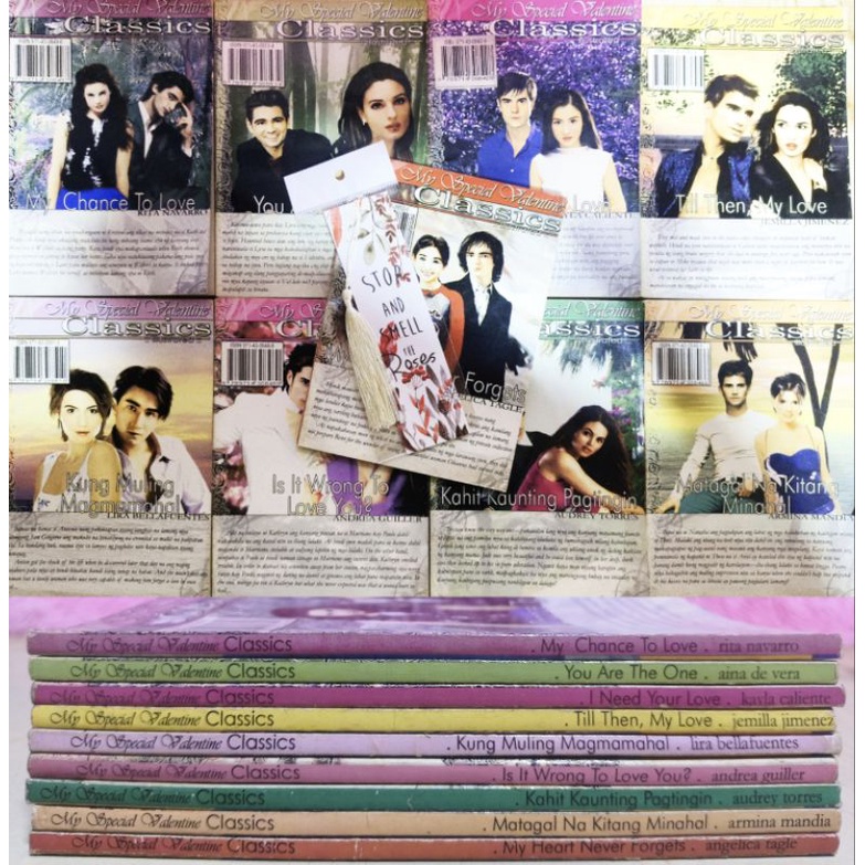 Pocketbook Bundles Assorted Rare Tagalog Romance Secondhand Preloved ...