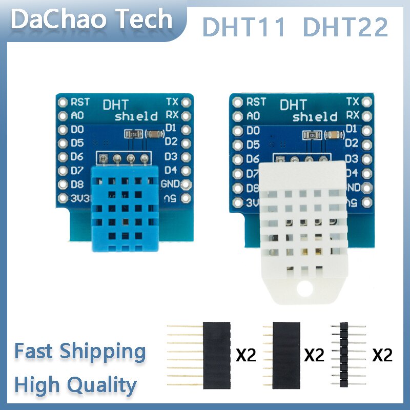 D1 Mini DHT11 DHT22 DHT Shield SingleBus Digital Temperature And ...