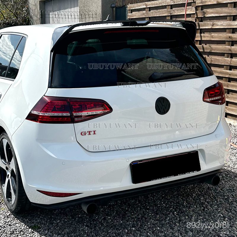 Oettinger Style Roof Spoiler For Volkswagen Golf MK7 7.5 GTI R R Line ...