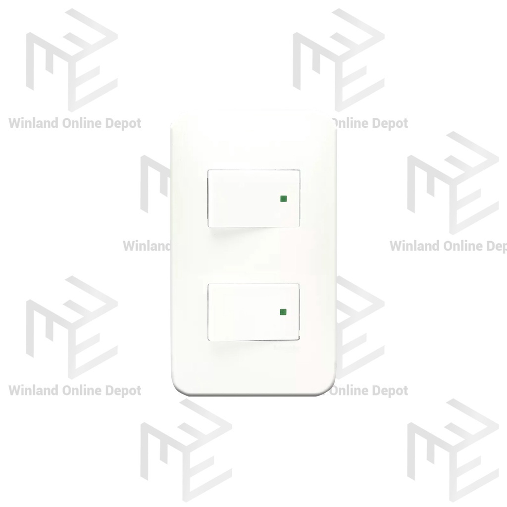 Schneider Electric by Winland S-Flexi 2 Gang 1 Way Standard by Winland ...