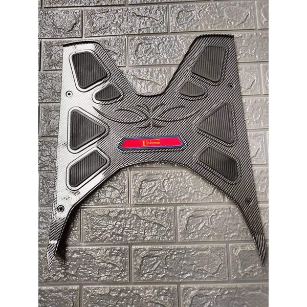 footboard carbon matting - honda click v2 125i/150i, version 3 125i ...