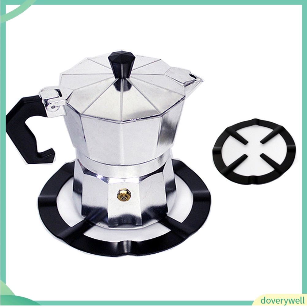 (Doverywell) Metal Coffee Maker Shelf Stove Top Reducer Support Pot ...