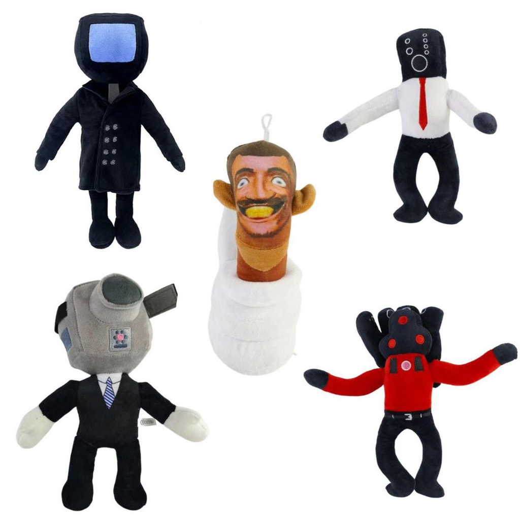 2023 New Skibidi Toilet Plush Anime Plush Toy Plush Toy Stuffed Animals ...