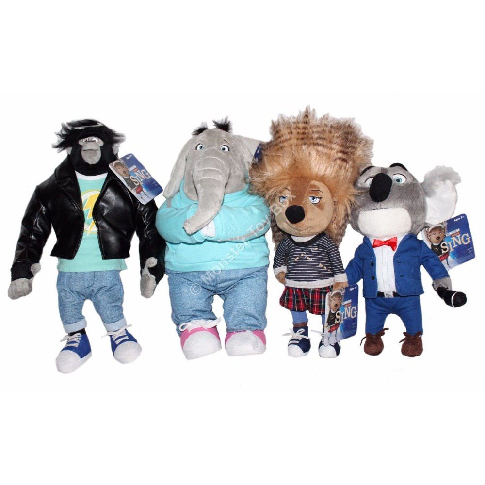 New Deluxe Sing Plush Johnny Meena Ash Buster Large Plush from Movie ...