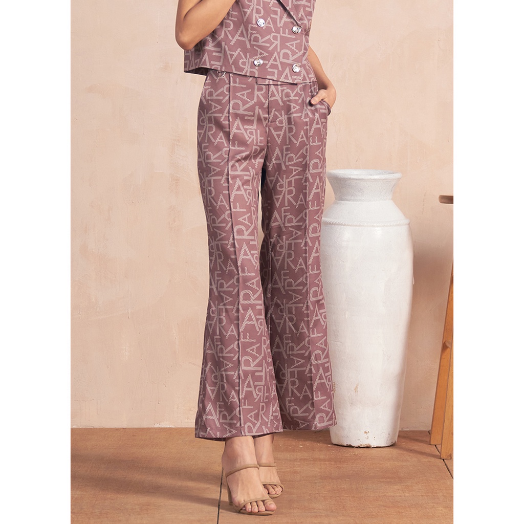 Basque Pants (Brwn/Wht) | Shopee Philippines