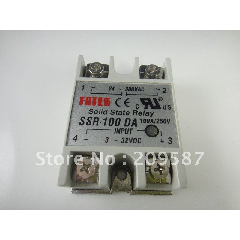 ★Solid State Relay SSR-100DA 100A 3-32VDC/24-380VAC | Shopee Philippines