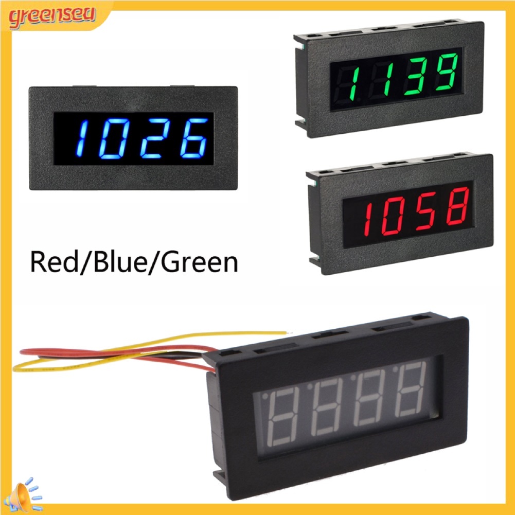 (greensea) 5-9999RPM 0.56inch 4 Digit Display Car Motor Digital ...