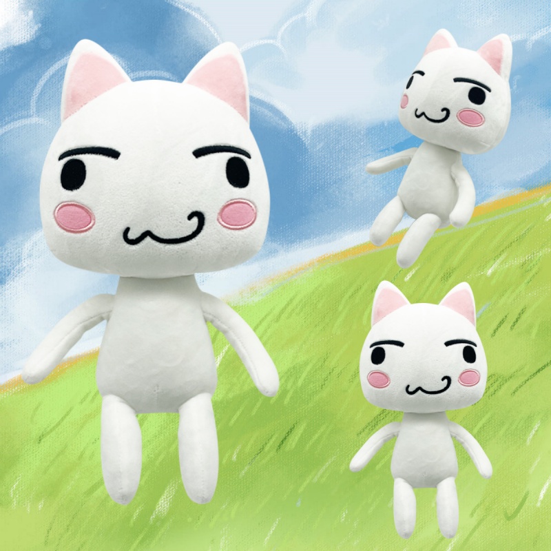 Kawaii Toro Inoue Cat Plush Toy Soft Cartoon Animal Doll Room ...