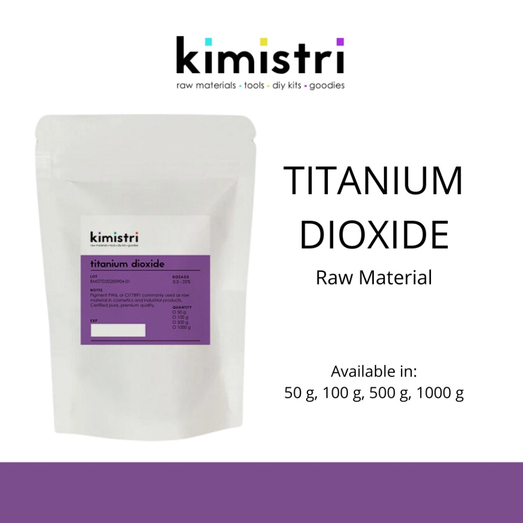 Titanium Dioxide Raw Material for Skincare and Cosmetics, Cosmetic ...