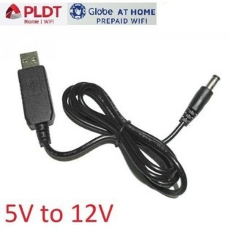 [COD Available] WiFi to Powerbank Cable for PLDT/Globe Home Prepaid ...