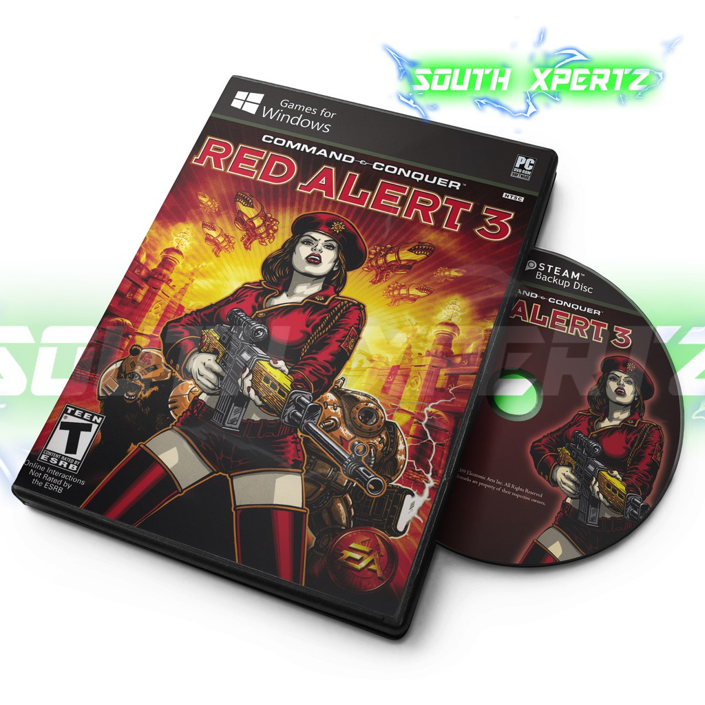 Red Alert 3, command and conquer Red Alert 3, PC Game, DVD installer ...