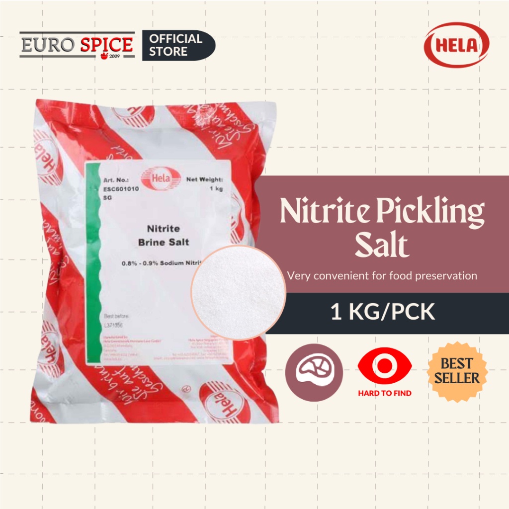 ₪Euro Spice - Nitrite Salt 1kg (Hela) | Shopee Philippines