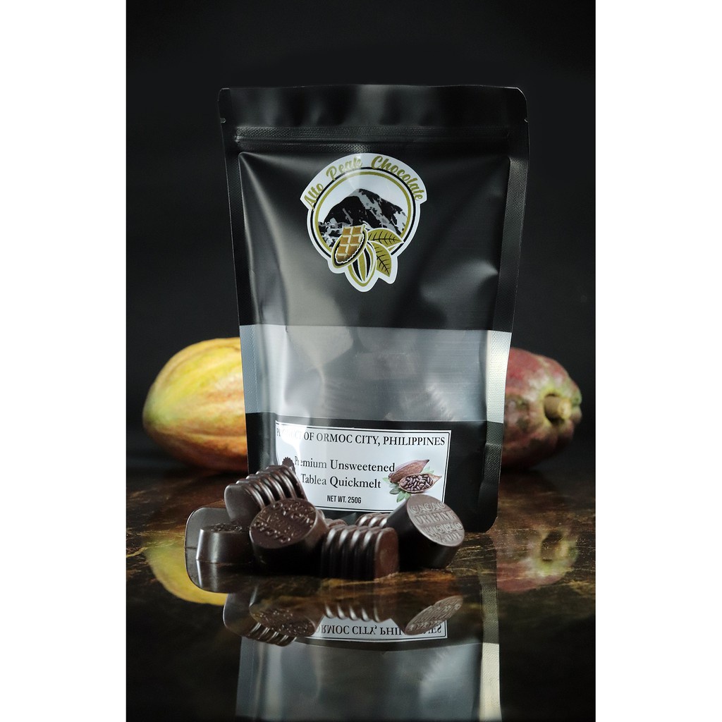 Alto Peak Chocolates- Premium Unsweetened Quickmelt Tablea (250g pack ...