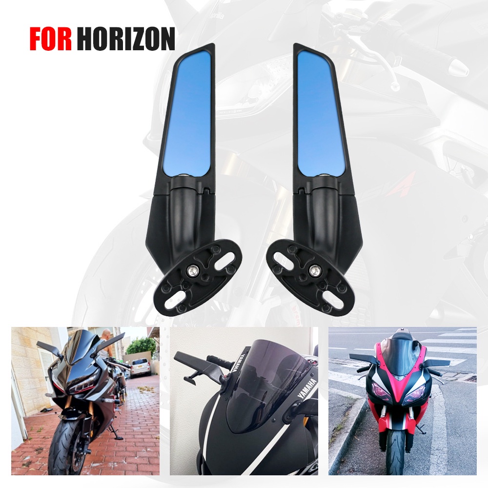 For Honda CBR1000RR CBR600RR CBR 250R 300R 400RR 500R Motorcycle Mirror ...