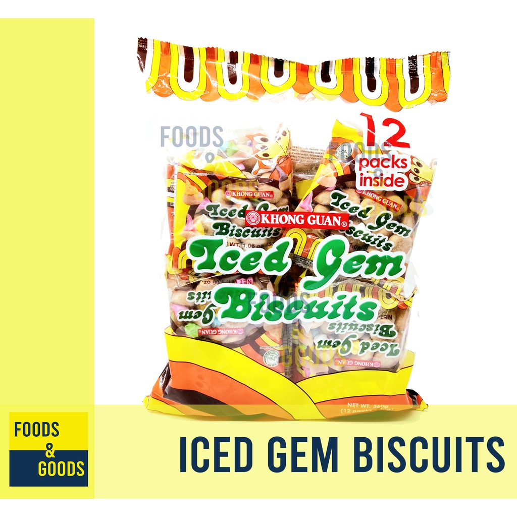 ┇Iced Gem Biscuits (12 packs x 30g) | Shopee Philippines