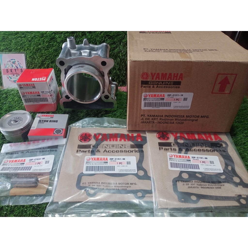 YAMAHA GENUINE BLOCK SET STD FOR NMAX V1/AEROX V1(2DP) | Shopee Philippines