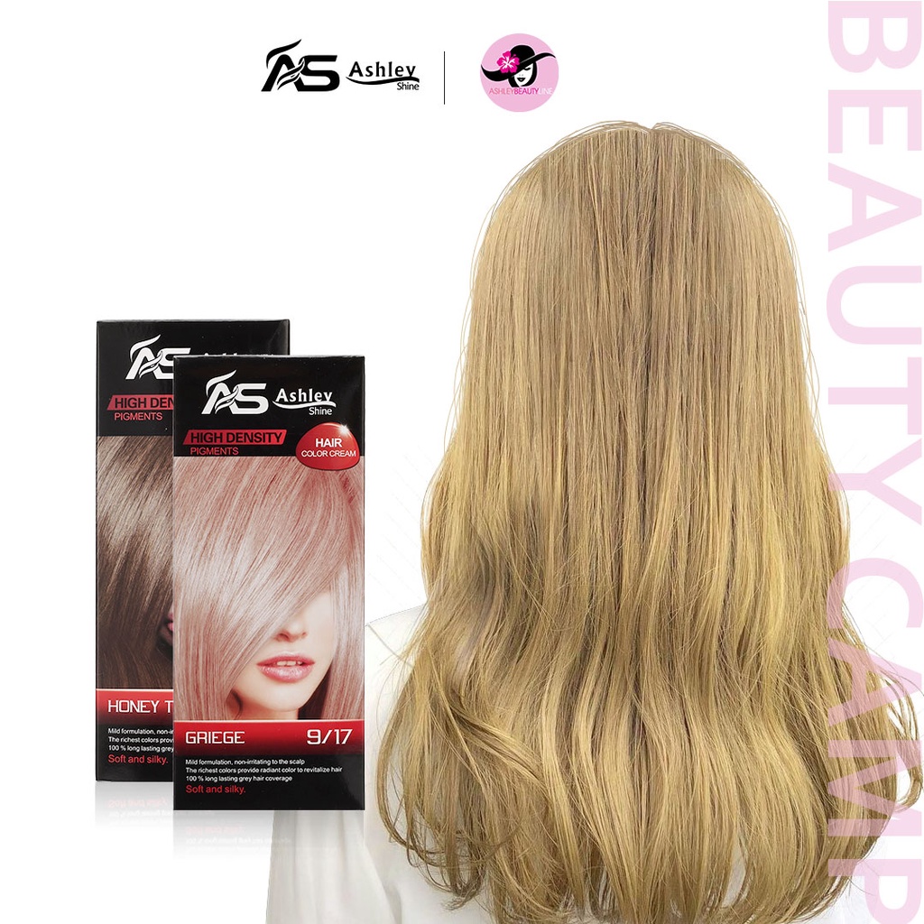 Ashley Shine Bio High Density Pigments Hair color Set Permanent Hair ...