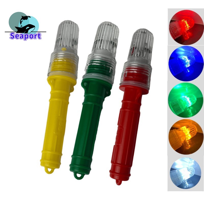 Marine Waterproof Torpedo Blinker Fishing Light Floating Signal Light ...