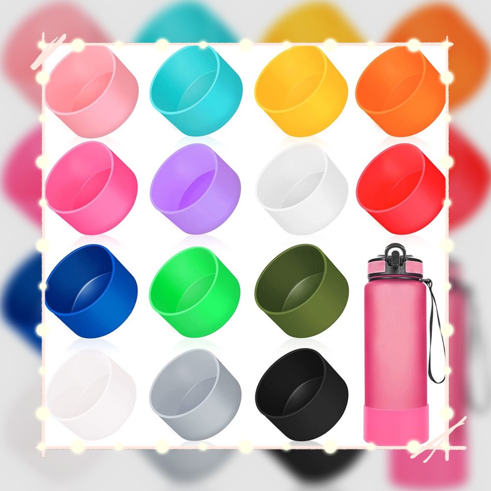 Silicone Protective Boot Sleeve for 12&24 oz Hydro Flask Hydroflask ...