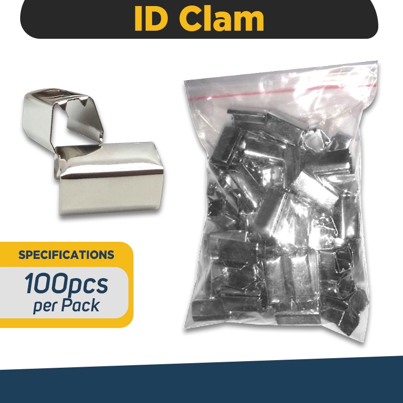 ID Clamp for ID Making (100pcs per pack) | Shopee Philippines