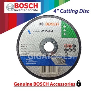 Bosch Cutting Disc 4-inch for Metal Thin 1.2 mm ( 2608619343 ) with ...