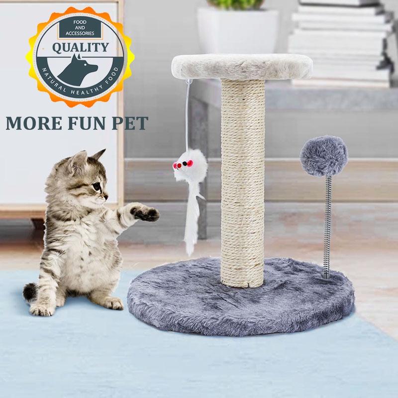 cat toy Cat Climbing Frame Double Layer With Pet Toys For Cats Tree Toy ...