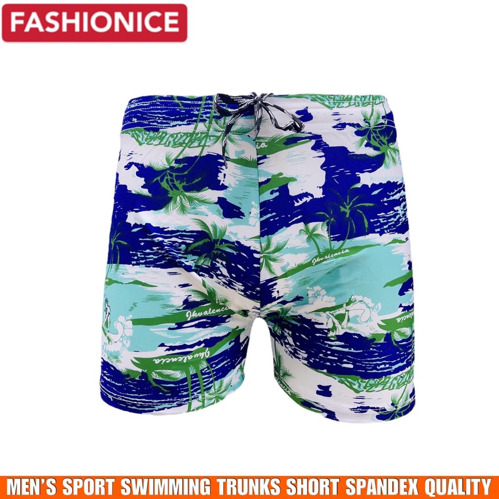 Fashionice Men's Swimming Trunks Swimwear Short Spandex Quality ...