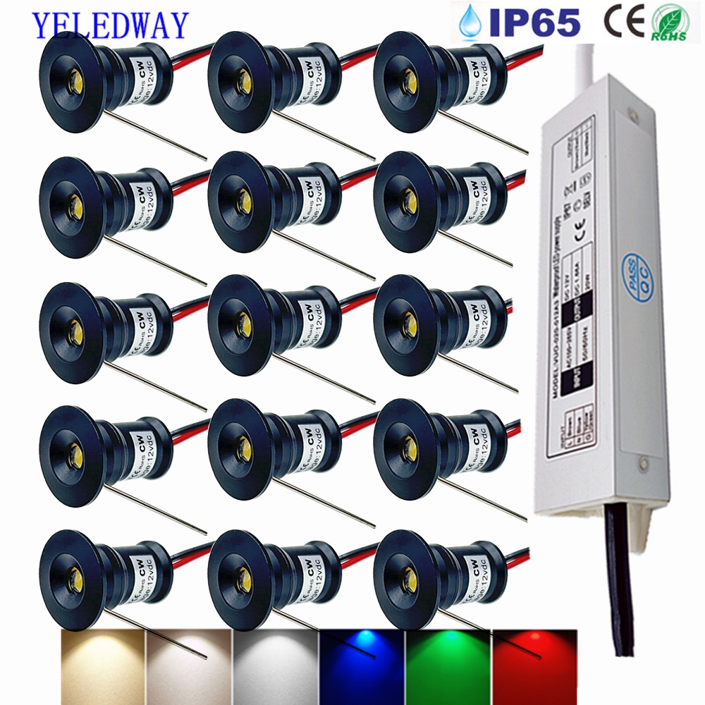 15mm Min led Spot Light 12V 1W Recessed Spots LED Lights Ceiling Down ...