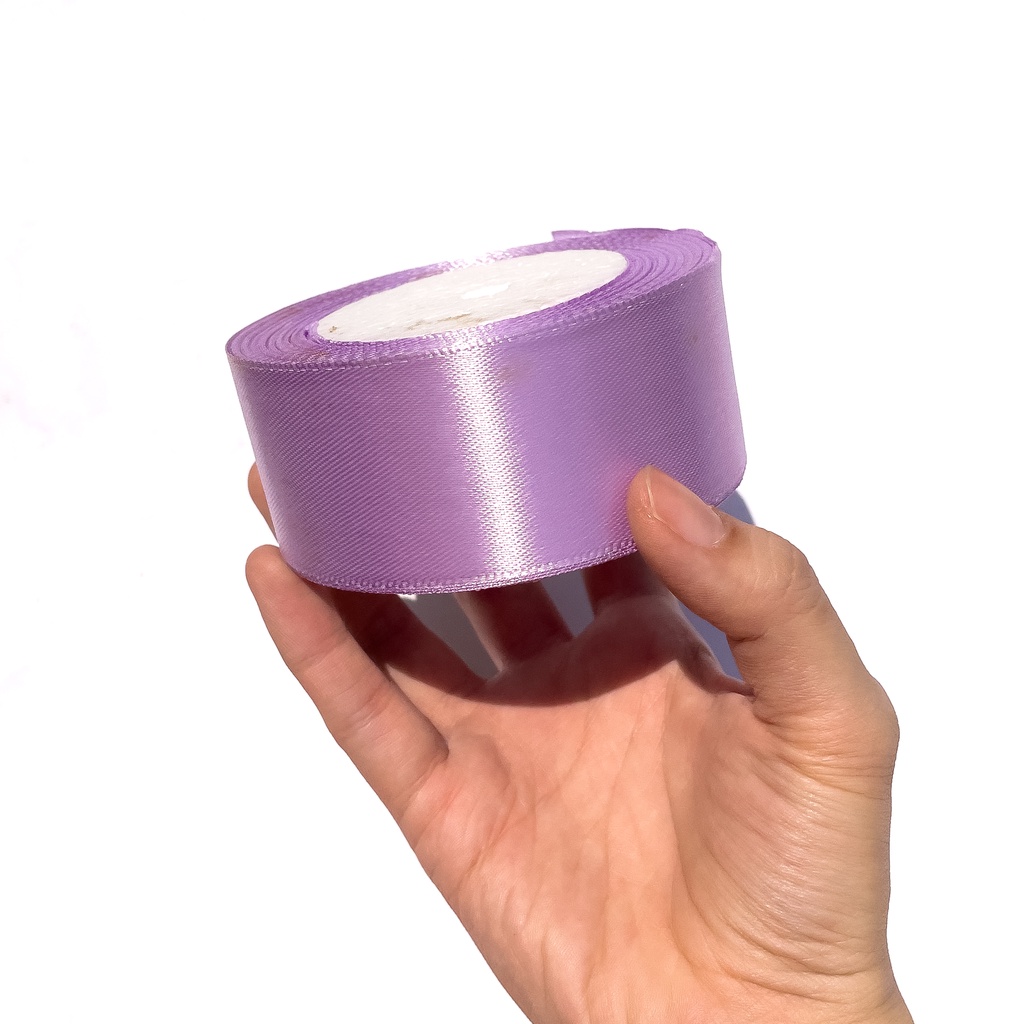 1-1/2 inch Satin Ribbon 40mm Single Faced Gift Wrapping Ribbons (25 ...