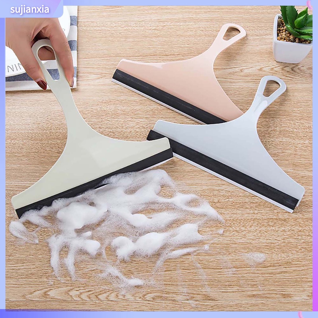 (sujianxia) Multifunctional Window Glass Brush Cleaner Squeegee Car ...