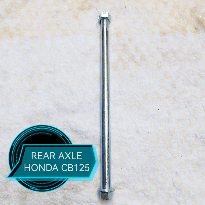 MOTORCYCLE REAR AXLE FOR HONDA CB125 | Shopee Philippines
