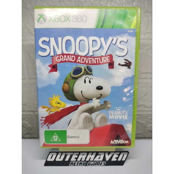 XBOX 360 Snoopy's Grand Adventure PAL (Standard Edition) | Shopee ...