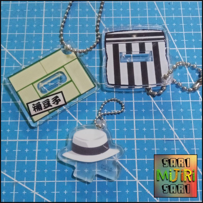 Anime acrylic keychains: Full Metal Alchemist Demon Slayer Osomatsu-san ...