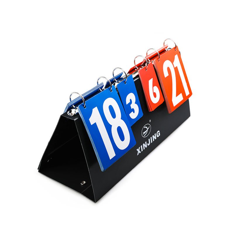 Score card table Tennis Scoreboard Badminton scoreboard | Shopee ...