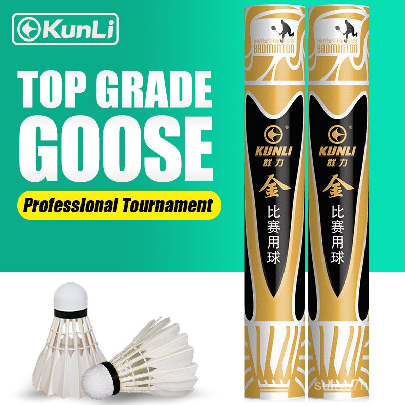 shuttlecock badminton top grade class A goose feather best Durable ...