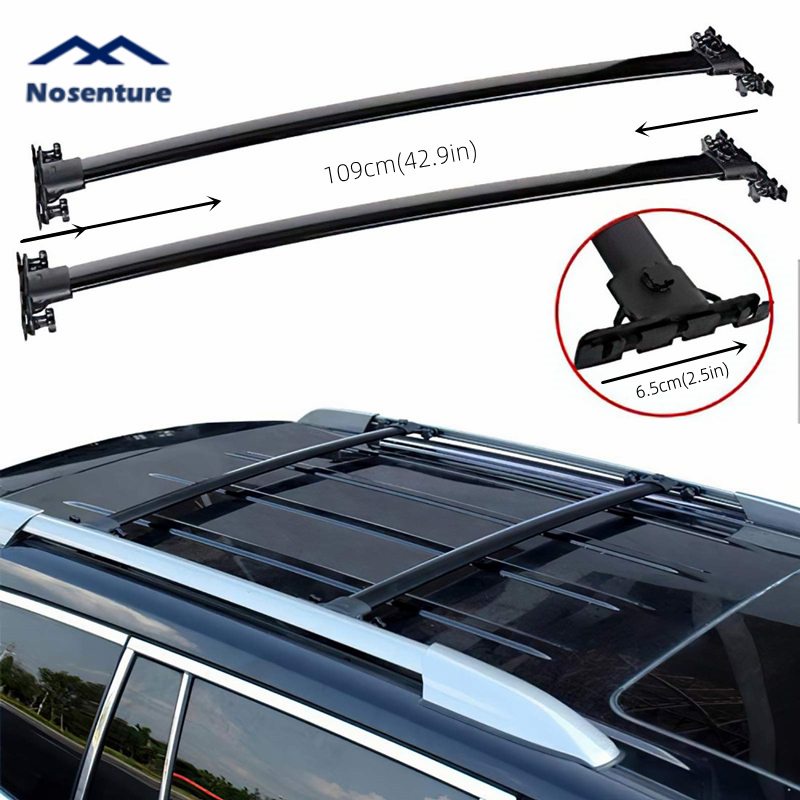 Roof Rack Fits Toyota Highlander 2008 2009 2010 2011 2012 2013 Top Rail ...