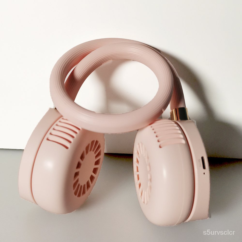 Wearable Sports Fan USB Personal Neck Fan Hands Free Cooling Foldable ...