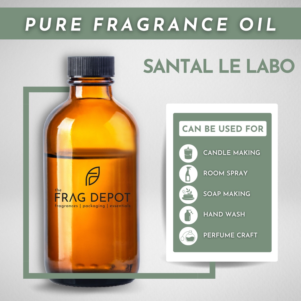 Santal Le Labo inspired pure fragrance oil for perfume making candle ...