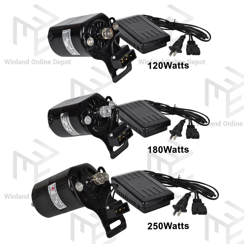 [4743]Winland Domestic Sewing Machine Motor with Foot Controller Switch ...
