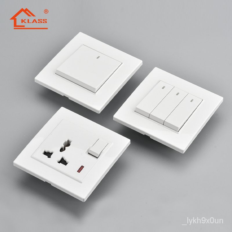 SASO SQM Saudi Arabia British Standard 2 Gang Double Pole Switch ...