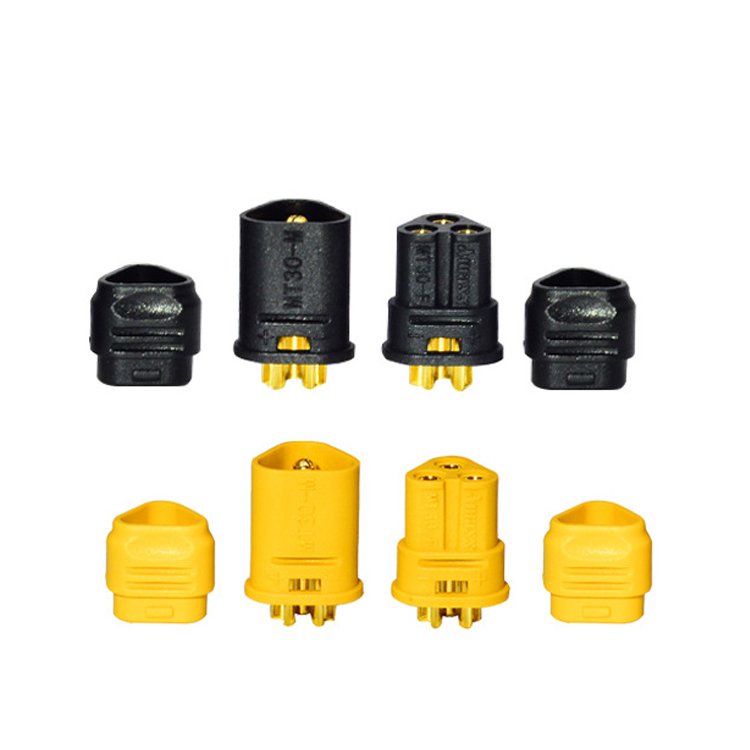 3 Pin Yellow Black Original Amass MT30 MT-30 MT 30 Connector PCB Mount ...