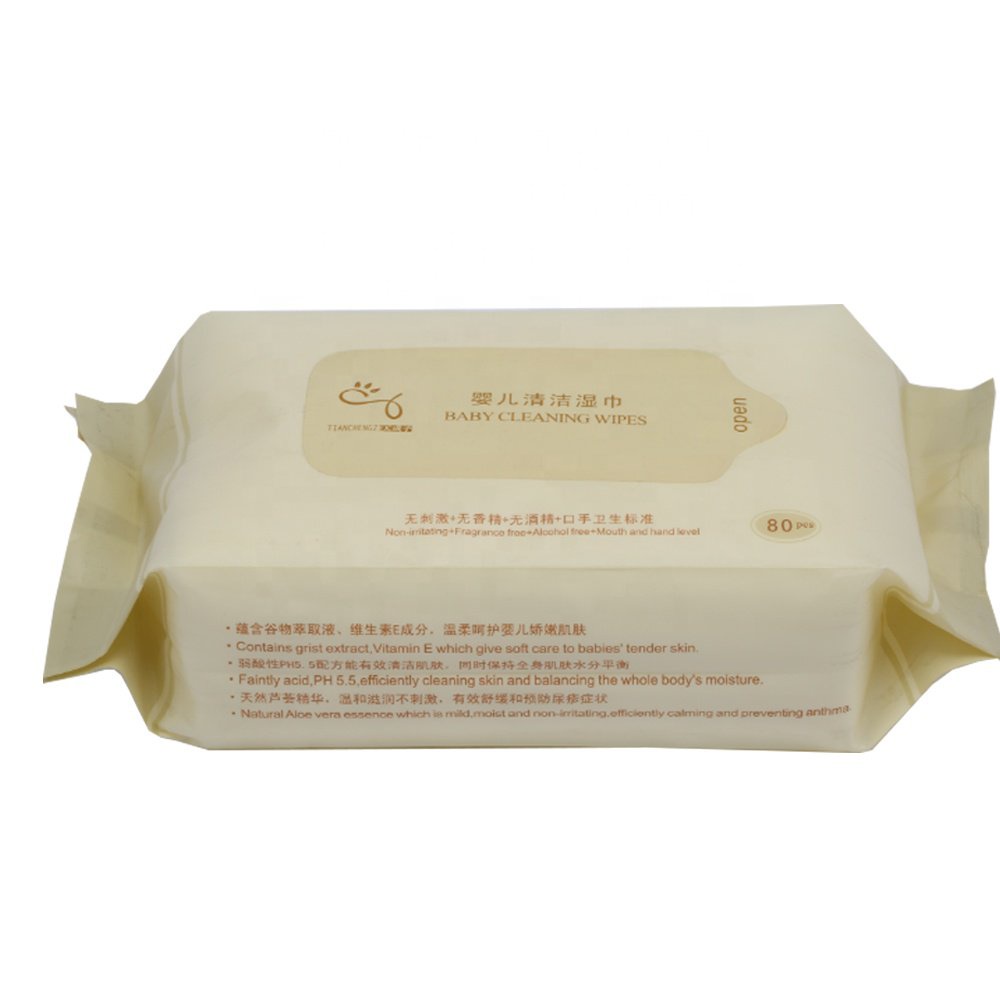 Soft Natural Saline Wet Tissues for Baby and Kids sensitive nose, hand ...