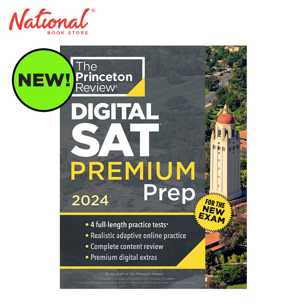 Princeton Digital SAT Premium Prep 2024 by The Princeton Review - Trade ...