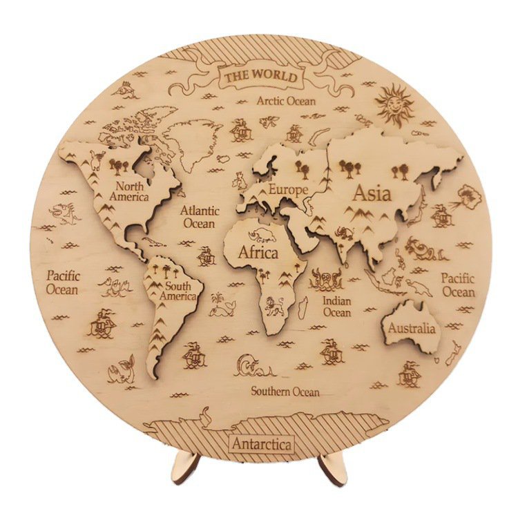world map jigsaw puzzles other wooden jigsaw puzzle for kids wooden ...