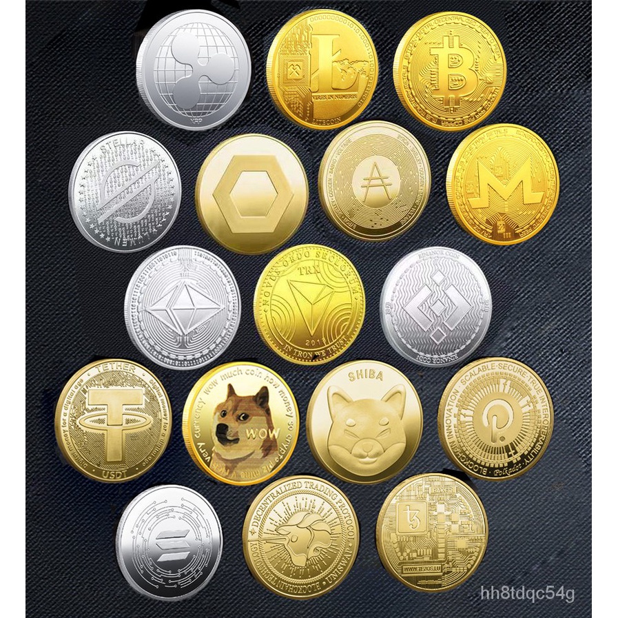 Bitcoin BTC ETH ADA XLM SHIB DOGE XRP SOL DOT LINK LTC UNI Coin ...
