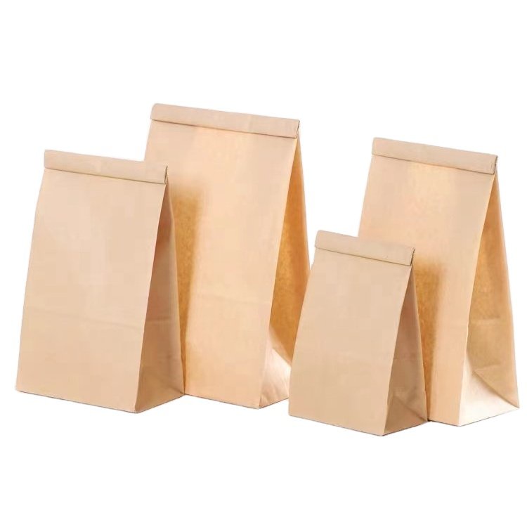Disposable Luxury paper bags without no handle SOS paper bags for craft ...