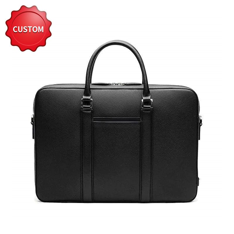 2022 luxury new designer full grain saffiano leather laptop lawyer ...