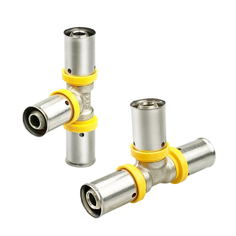 Brass Fittings for Multilayer Pipe PEX AL PEX 16 Pipe Fittings for PE AL PE Gas Pipe system ...