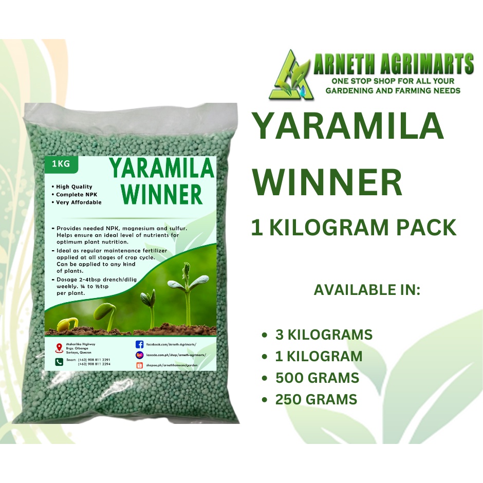 ABONO PATABA PAMPALAGO PAMPABULAKLAK GRANULAR FOR PLANTS 1 KG | Shopee ...